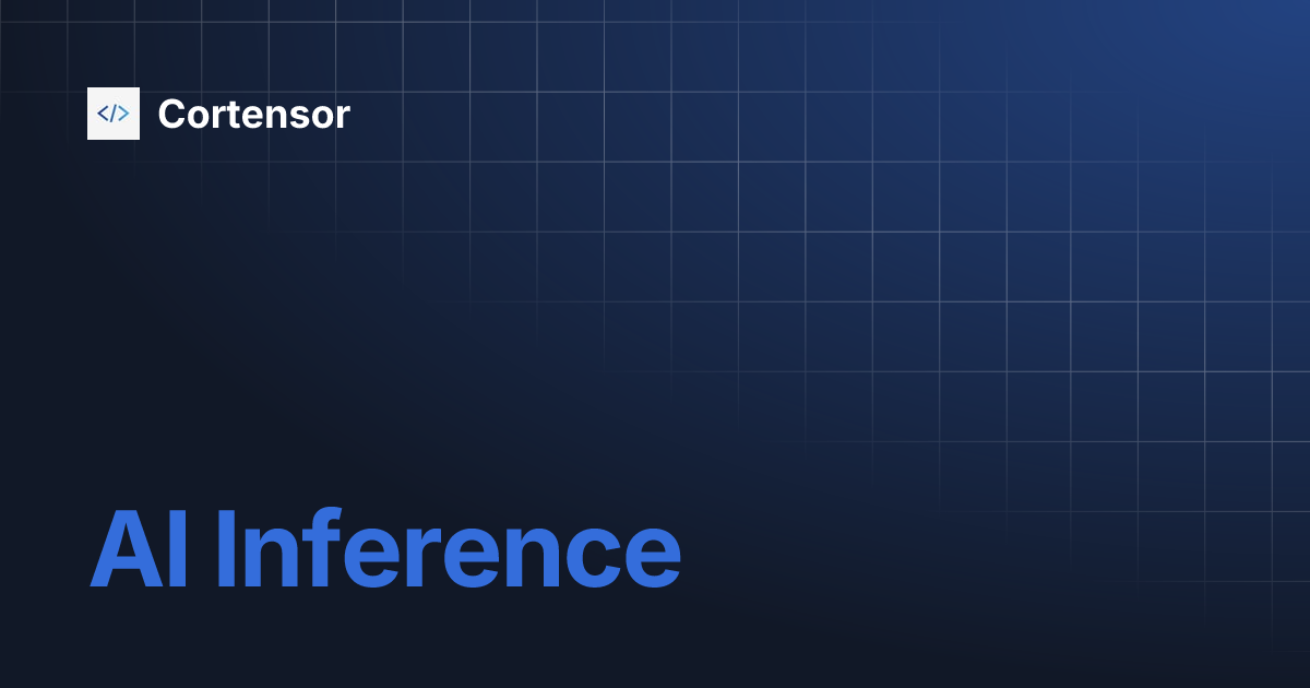 AI Inference | Cortensor
